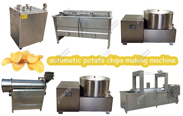 Automatic Potato Chips Making Machine Factory