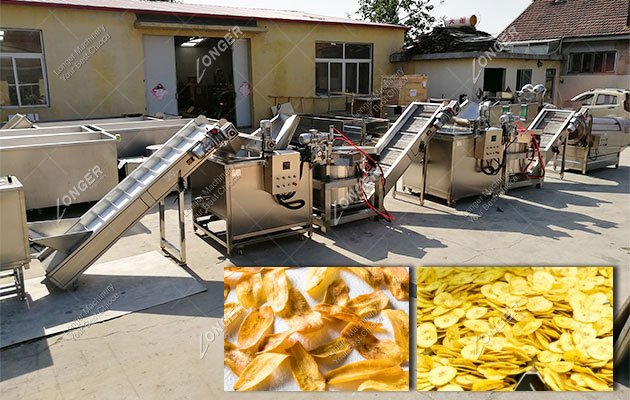 China Automatic Plantain Chips Making Machine